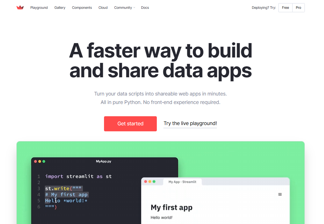【入門】Streamlitで魅せるUIを速攻開発！要点＆実用サンプル満載 | 趣味や仕事でサクッと使えるPython Tips玉手箱